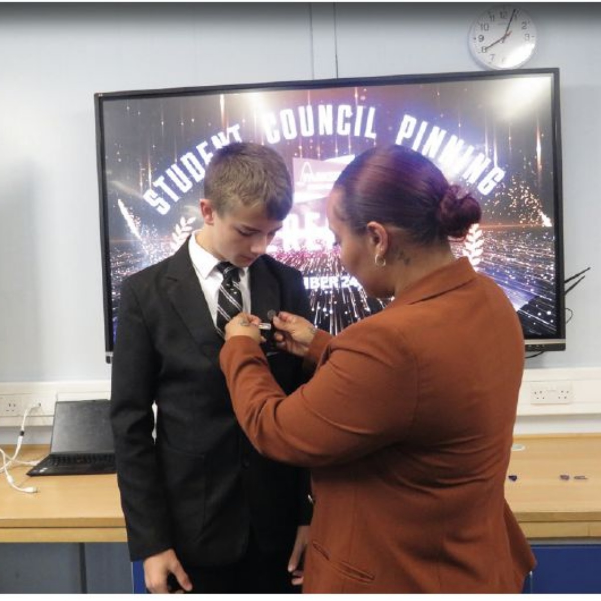 Parkside Studio College - Student Council Pinning Ceremony – Badges ...